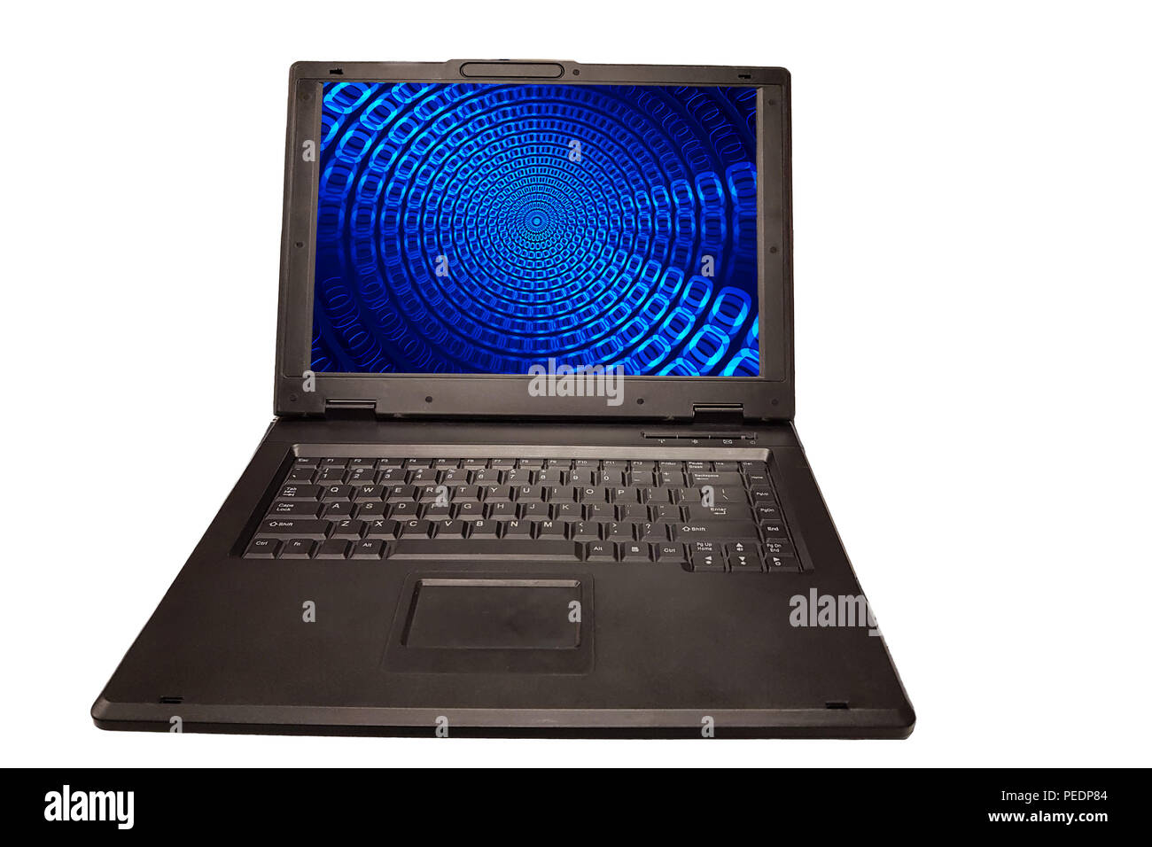 From Above Photographed the keyboard of a modern laptop Stock Photo - Alamy