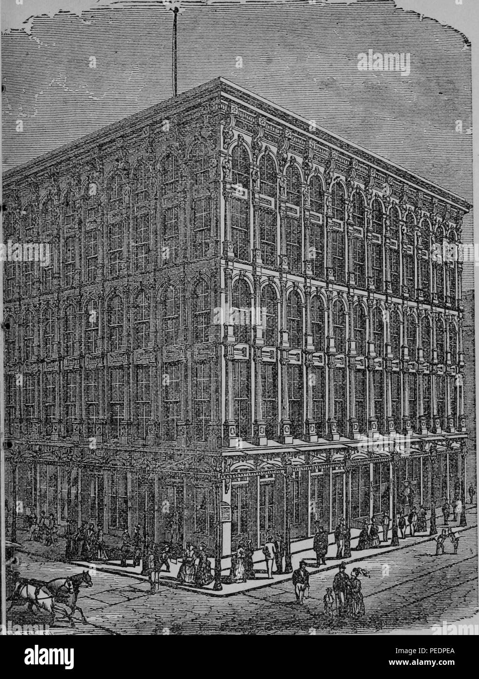 Victorian newspaper illustration hi-res stock photography and images ...
