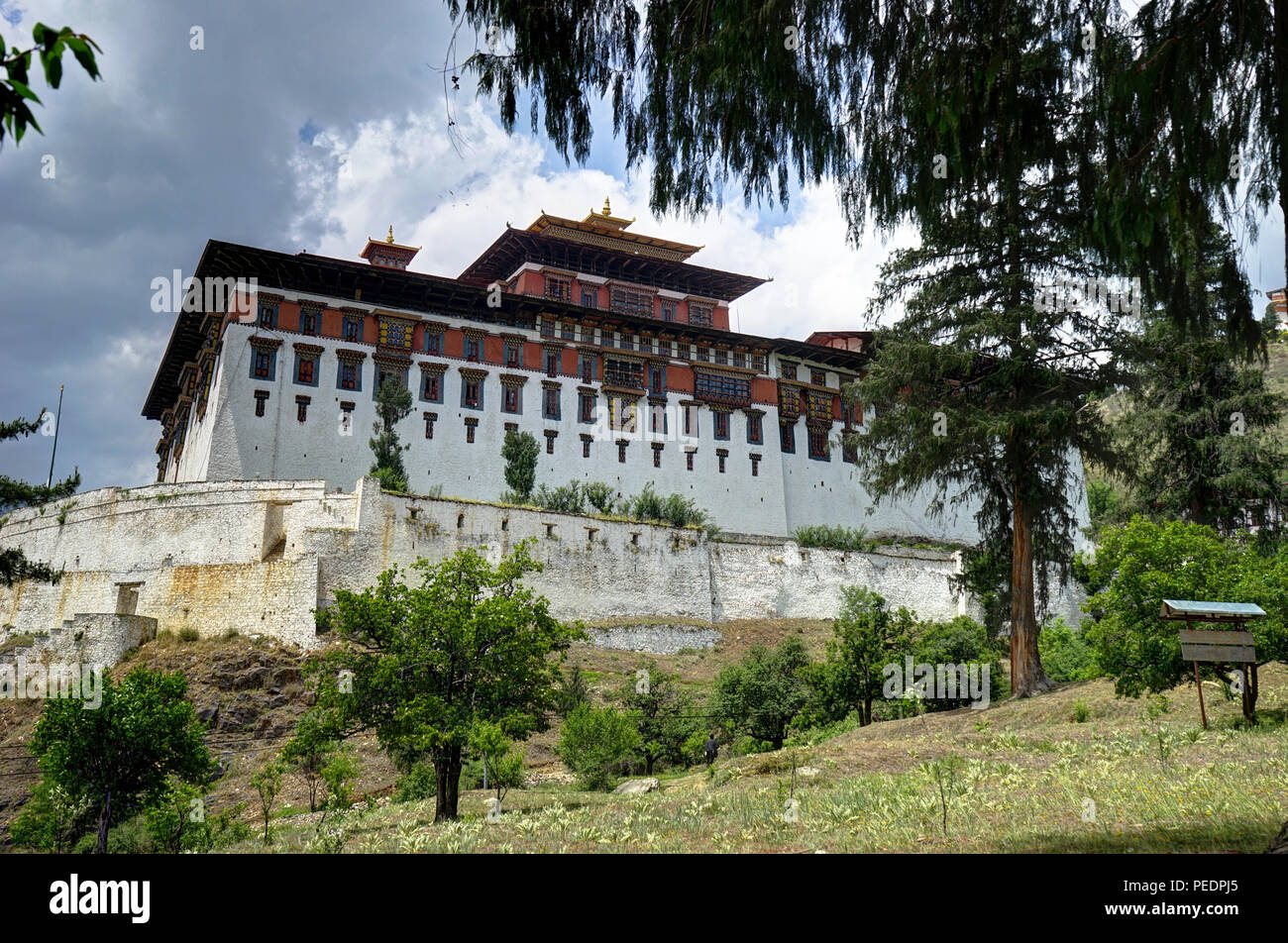 Photo taken in Bhutan and showing unique culture and reiligion Stock ...