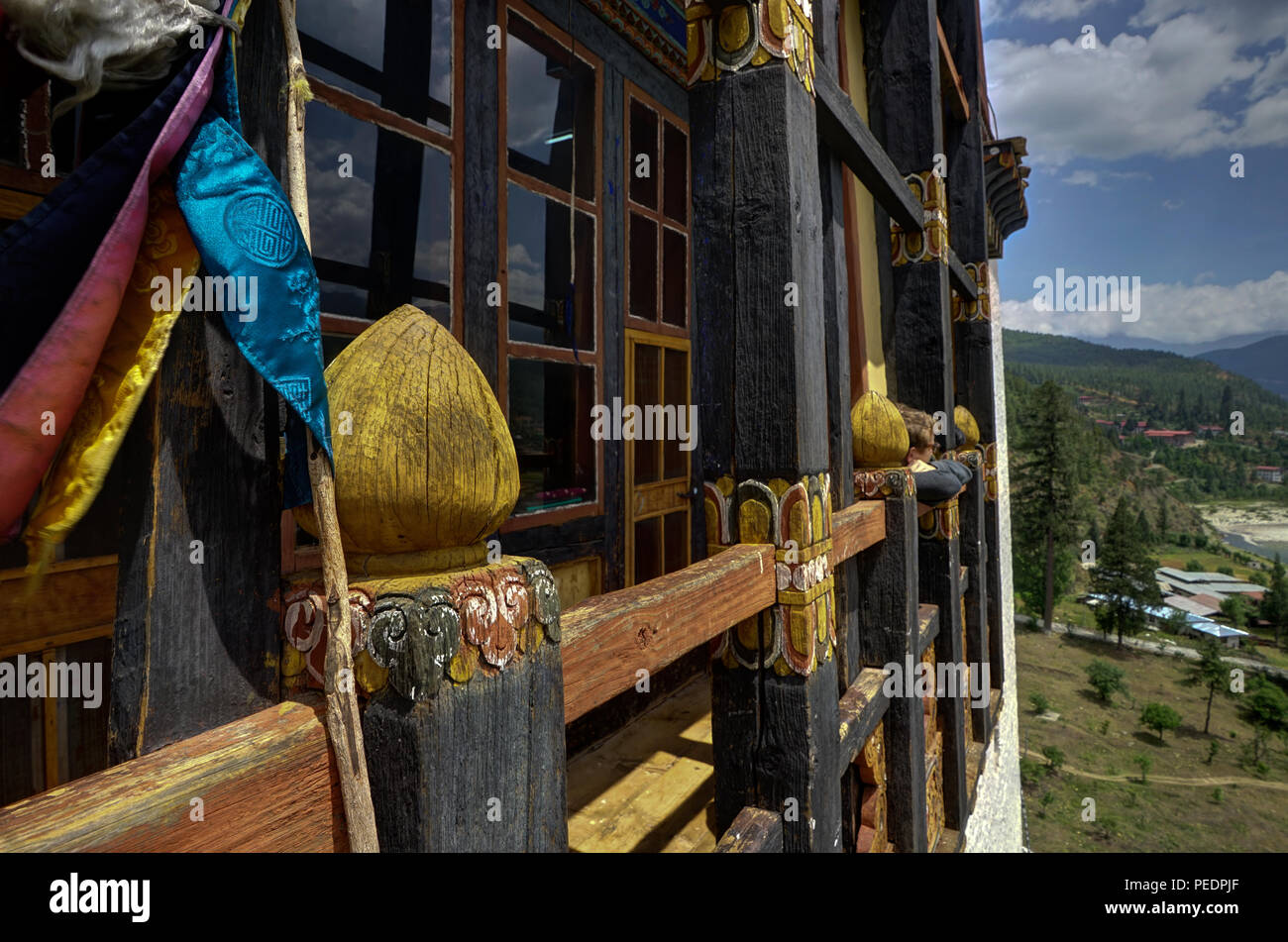 Photo taken in Bhutan and showing unique culture and reiligion Stock ...