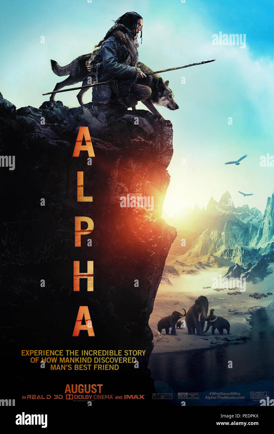 ALPHA, US advance poster, Kodi Smit-McPhee, 2018. © Columbia Pictures ...