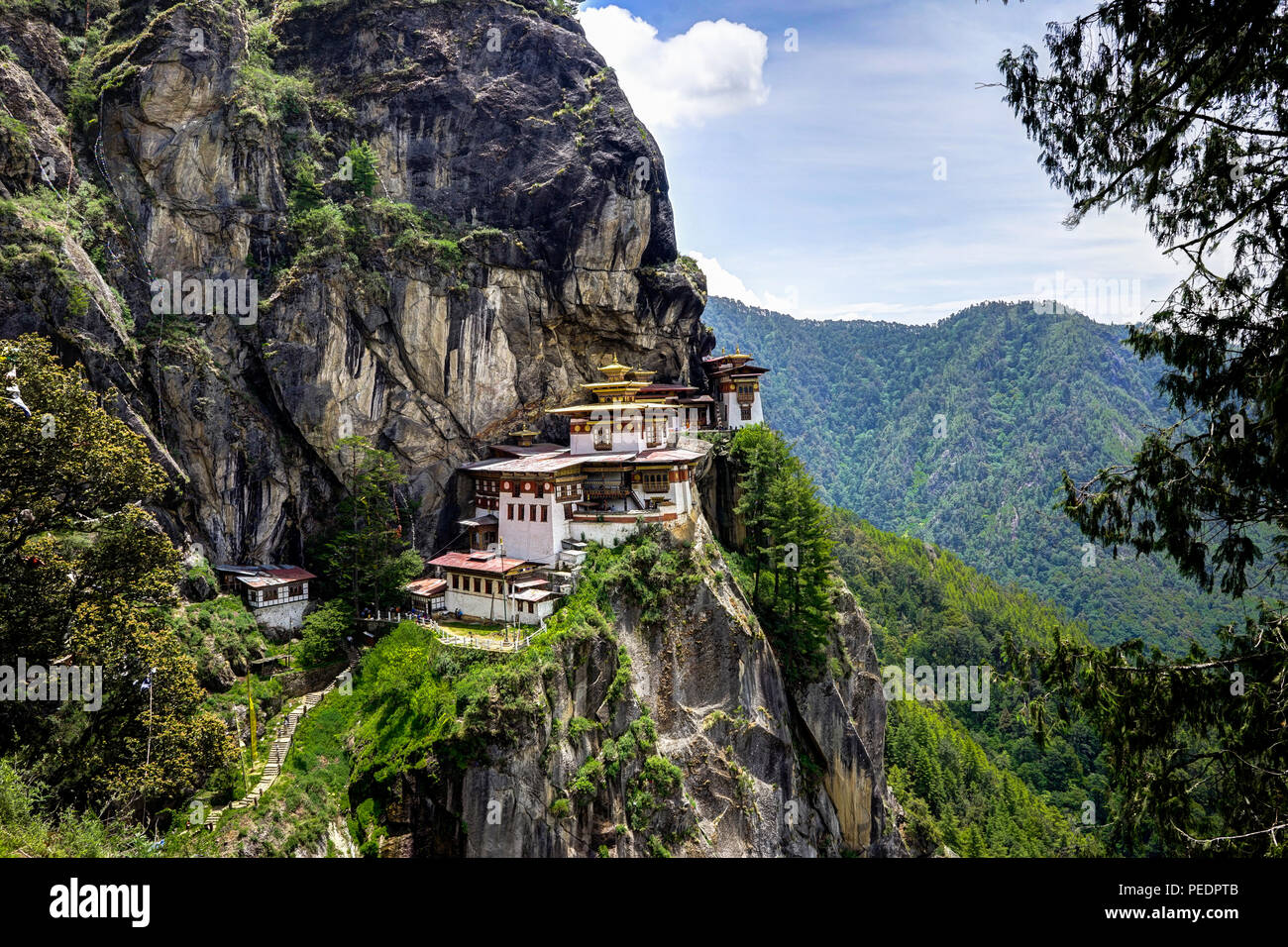 Photo taken in Bhutan and showing unique culture and reiligion Stock ...