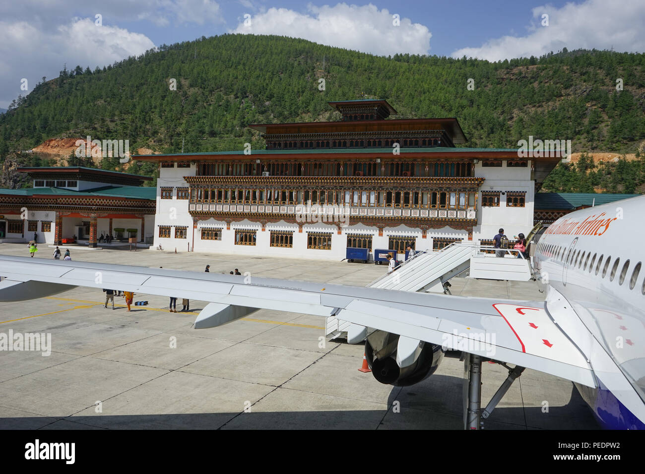 Photo taken in Bhutan and showing unique culture and reiligion Stock ...