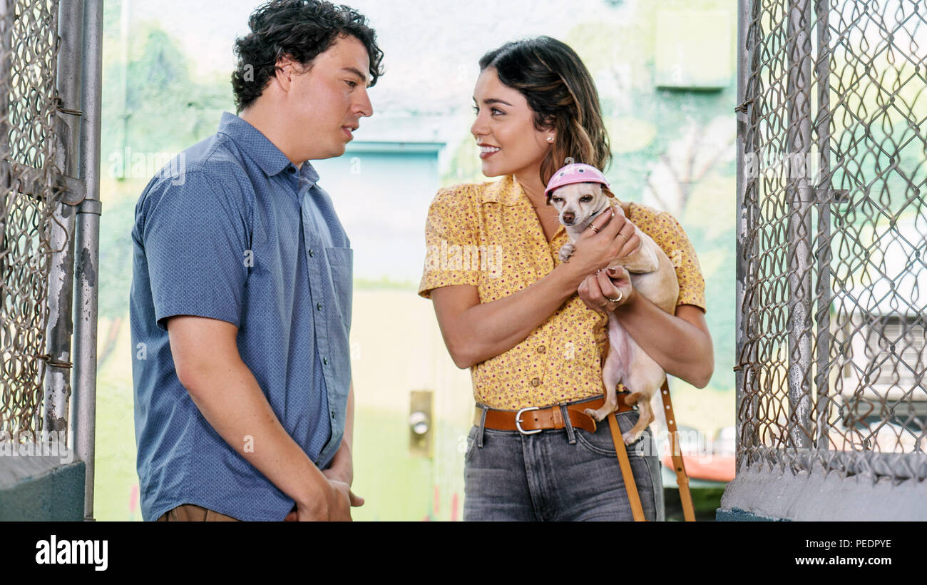 DOG DAYS, from left: Jon Bass, Vanessa Hudgens, 2018. ph: Jacob Yacob ...