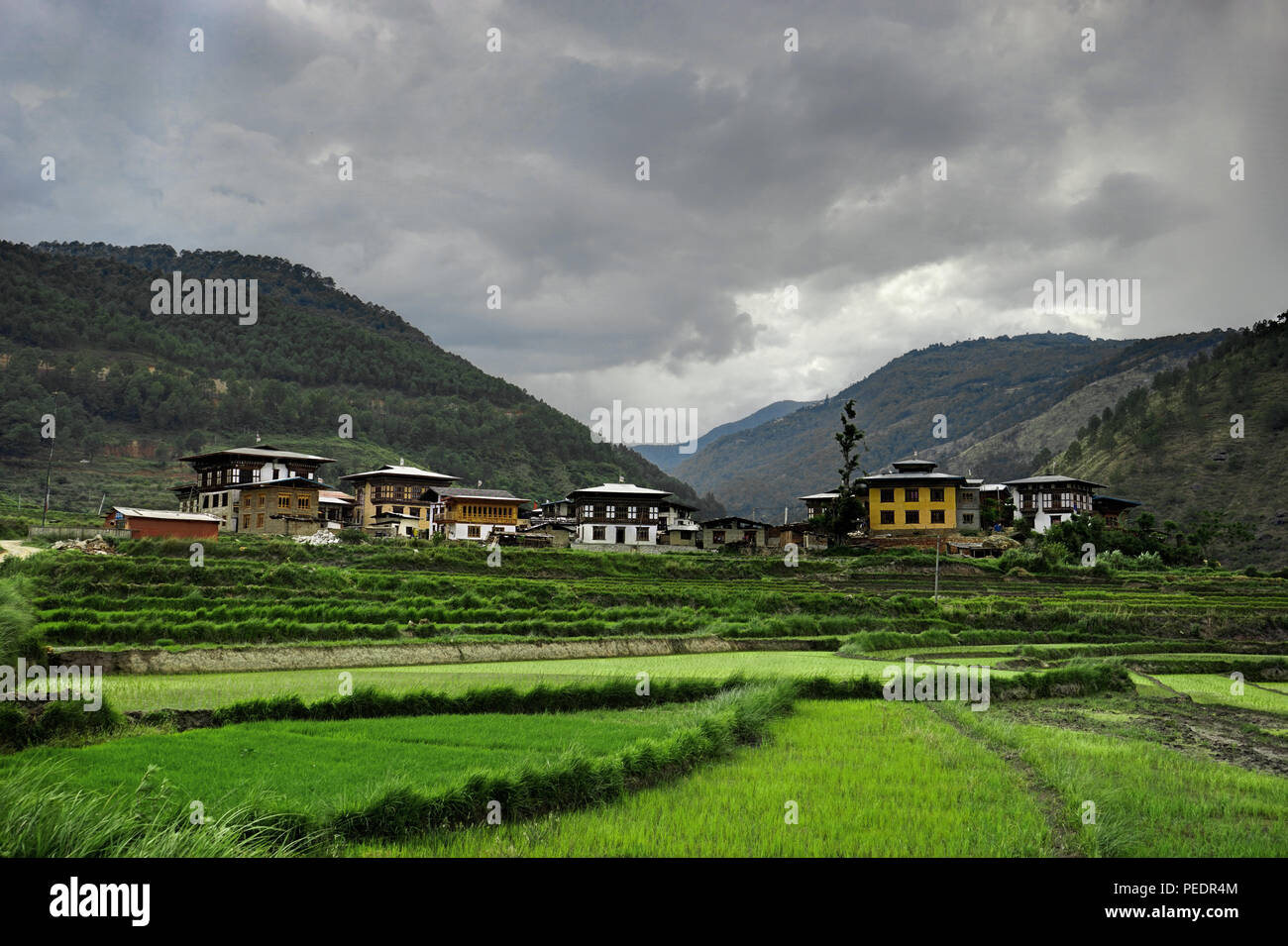 Photo taken in Bhutan and showing unique culture and reiligion Stock ...