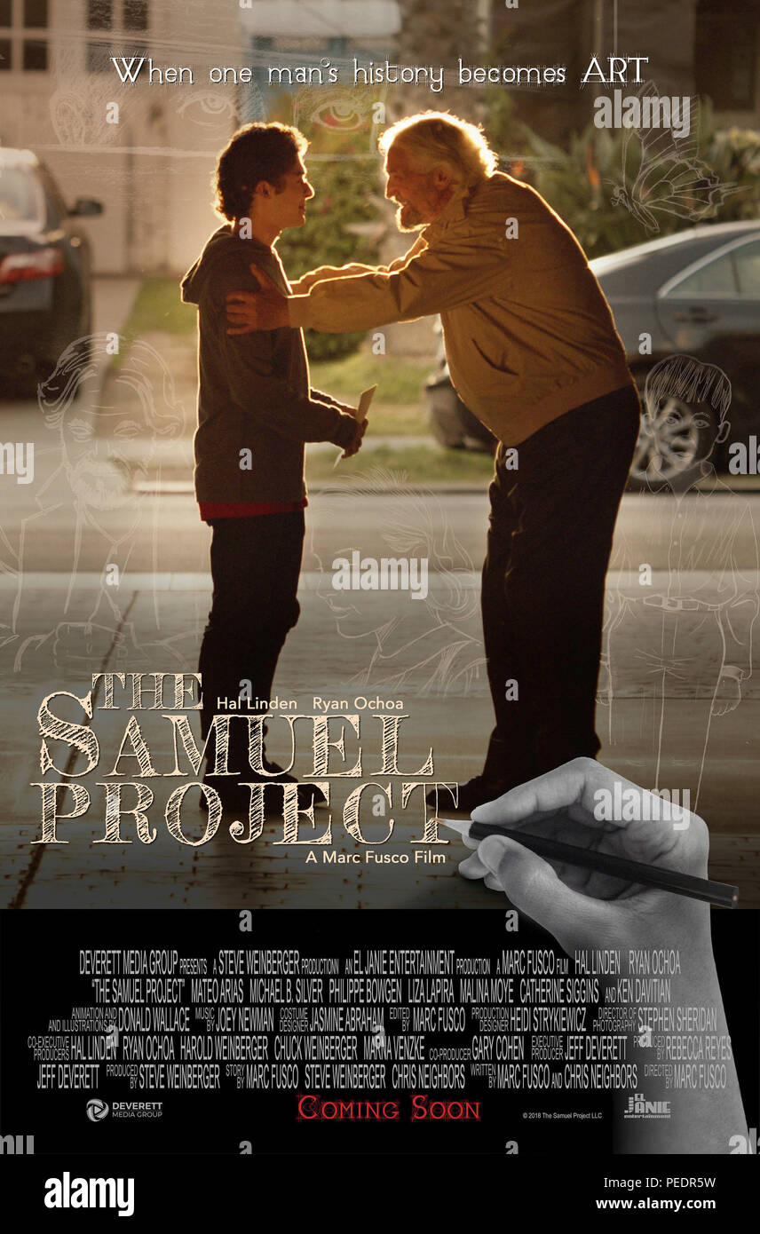 THE SAMUEL PROJECT, US poster, from left: Ryan Ochoa, Hal Linden, 2018 ...