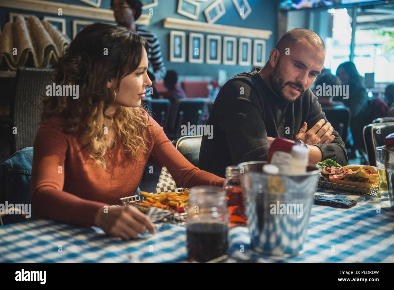 SIX, l-r: Nadine Velazquez, Juan-Pablo Raba in 'The Reckoning' (Season ...