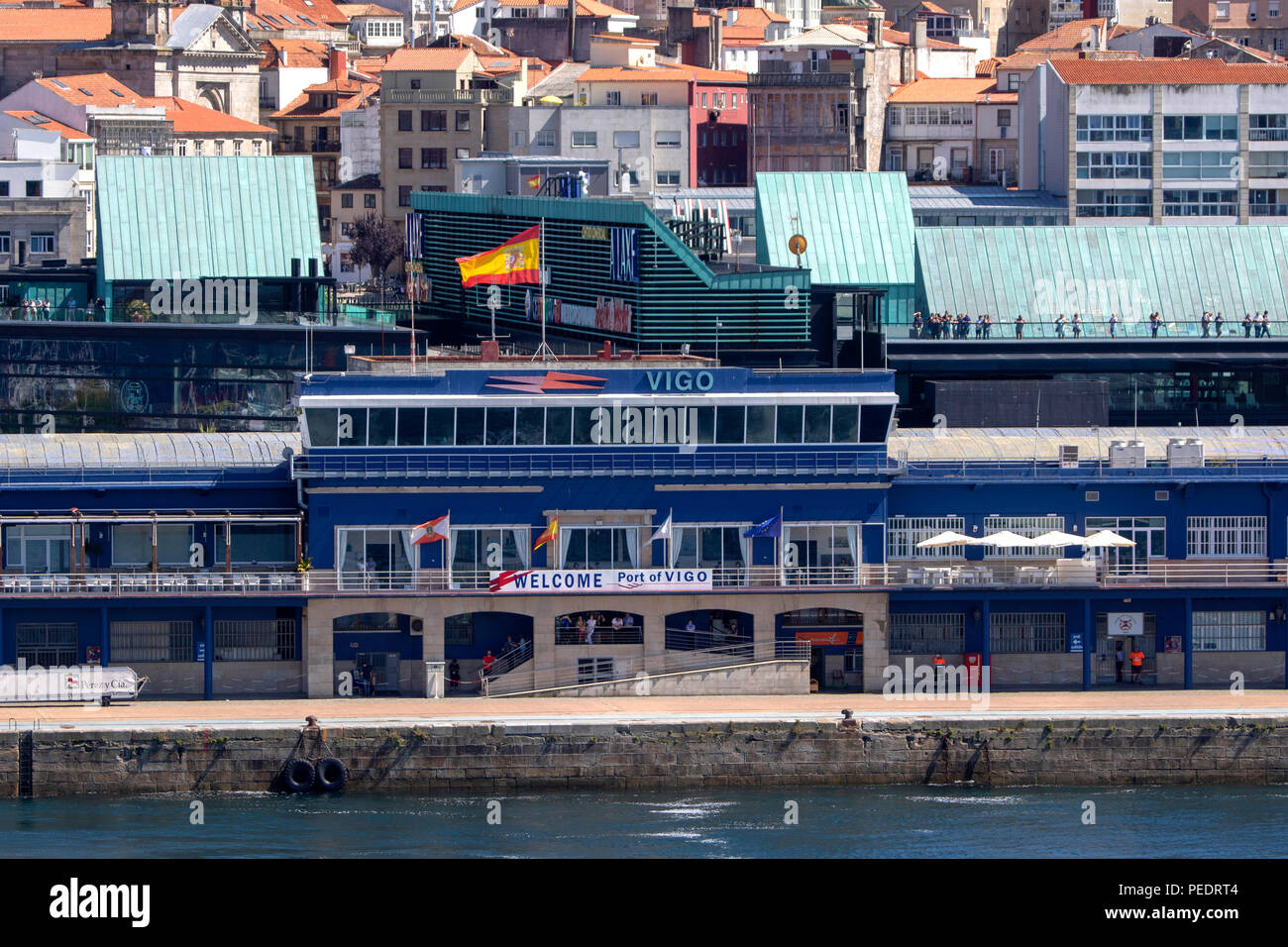 Port of Vigo in Spain, biggest fishing port in the world Stock Photo ...