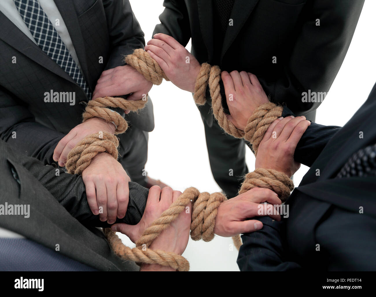 closeup .business team and team building Stock Photo - Alamy