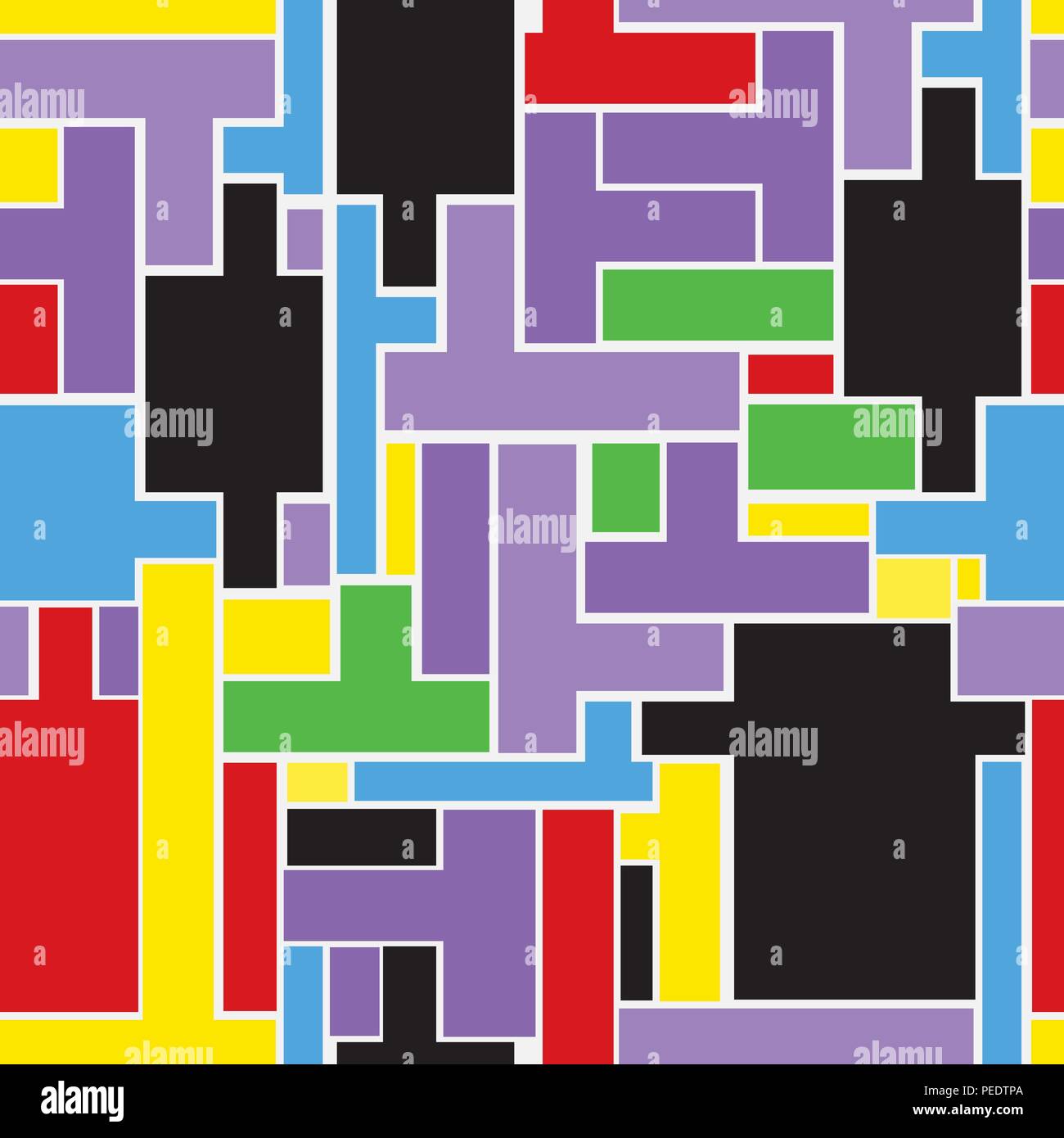 Seamless rectangular vector pattern hi-res stock photography and images ...