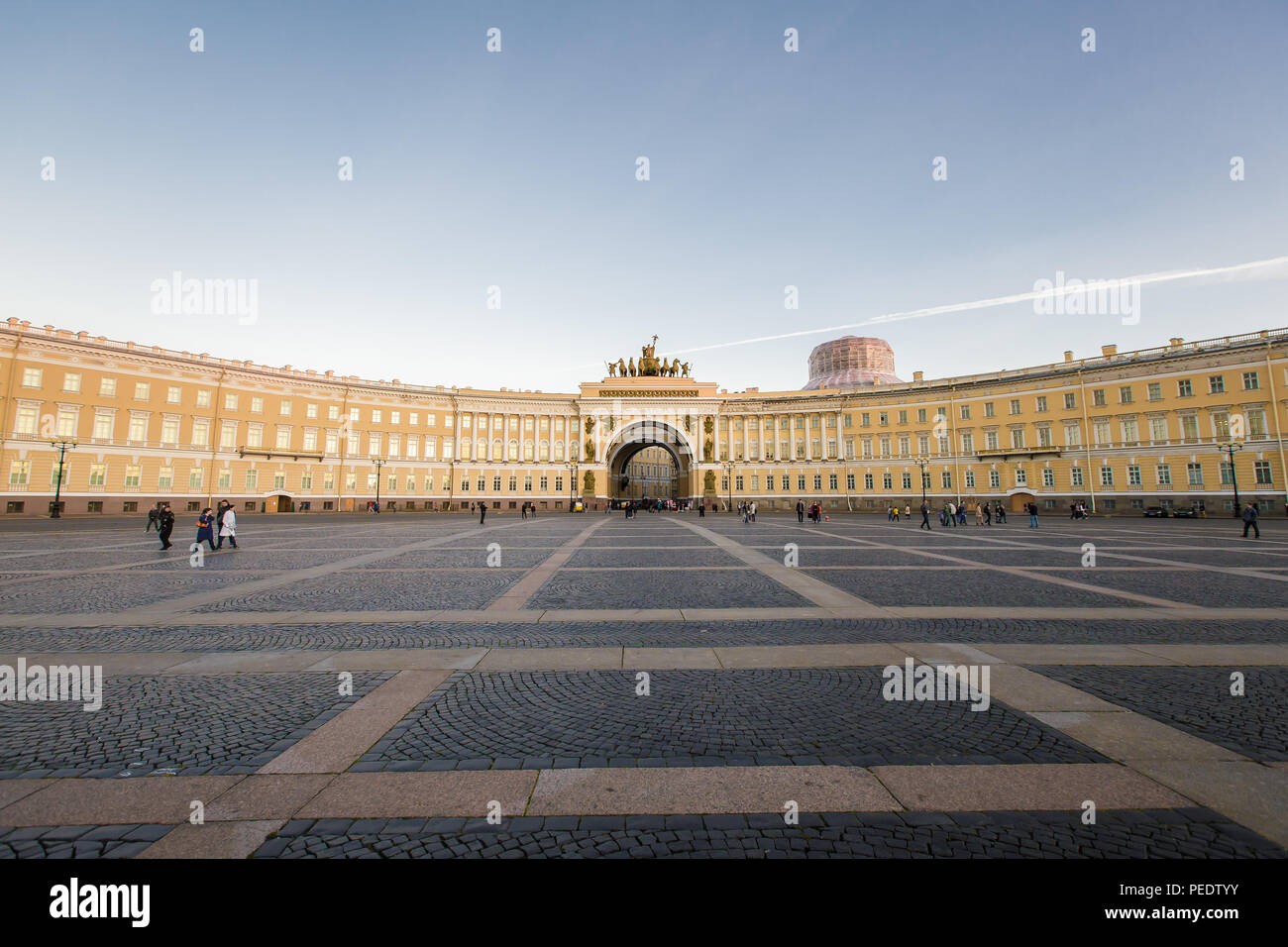 The General Staff building - a historic building, is located on the ...