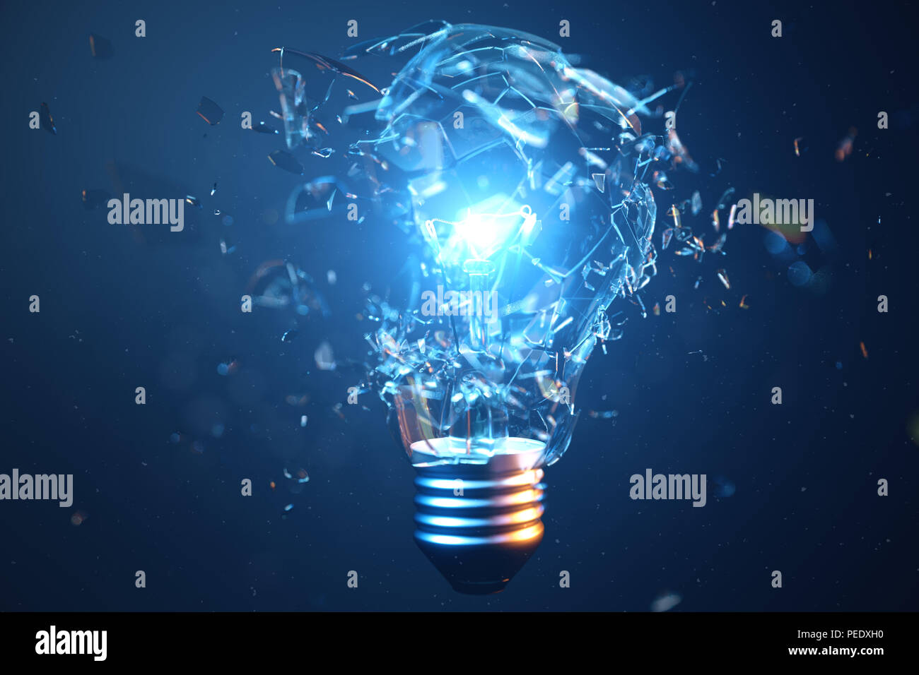 Exploding Light Bulb