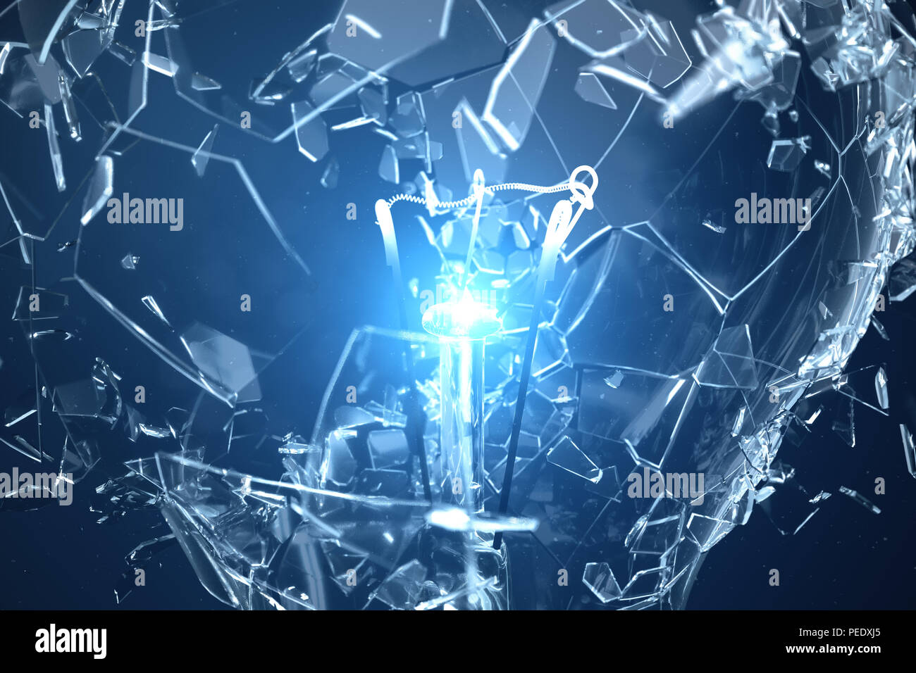 Exploding computer screen hi-res stock photography and images - Alamy