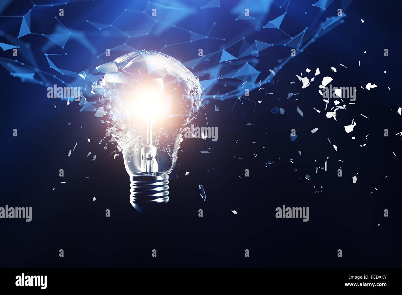 Exploding computer screen hi-res stock photography and images - Alamy