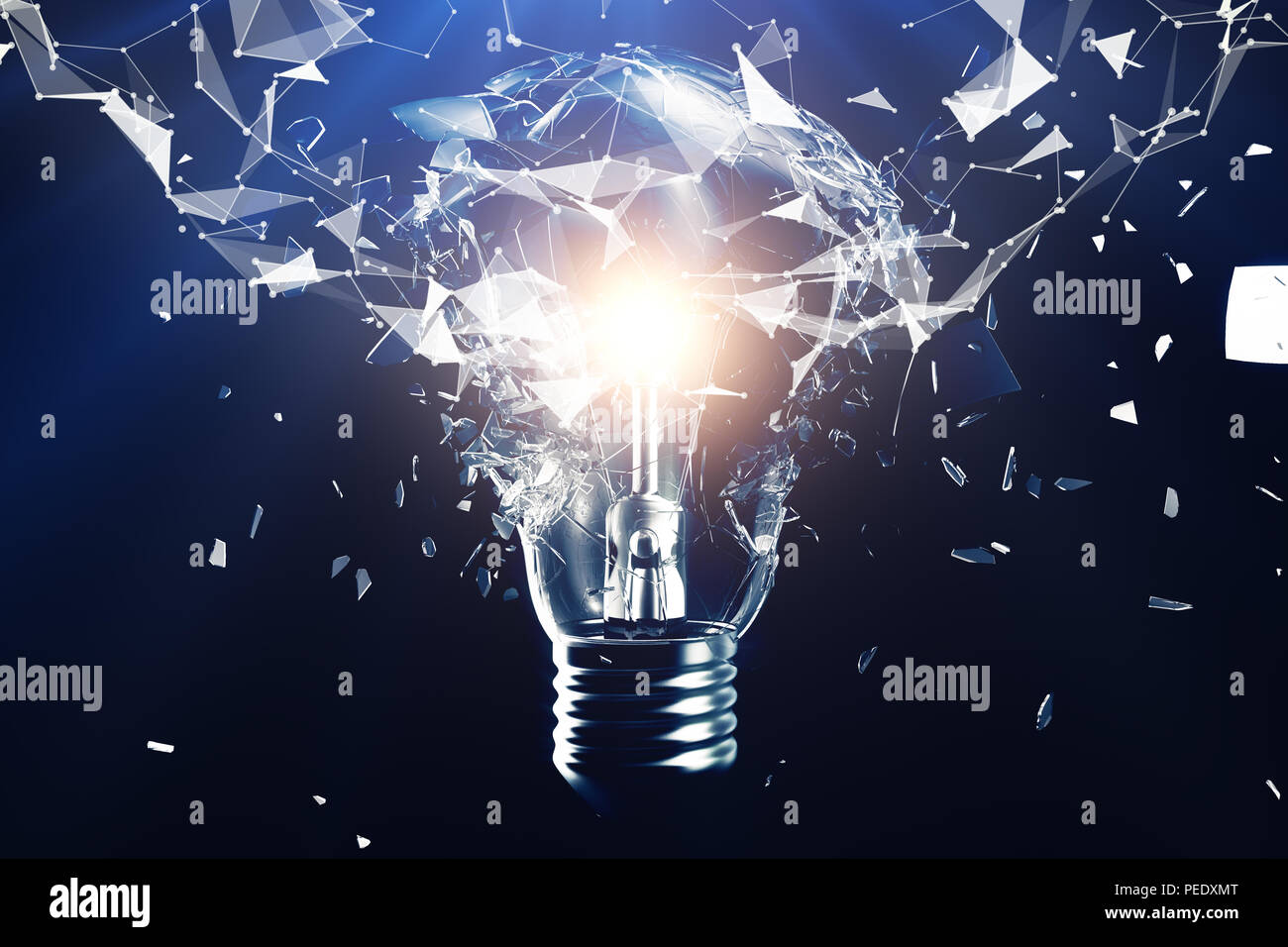 Exploding computer screen hi-res stock photography and images - Alamy
