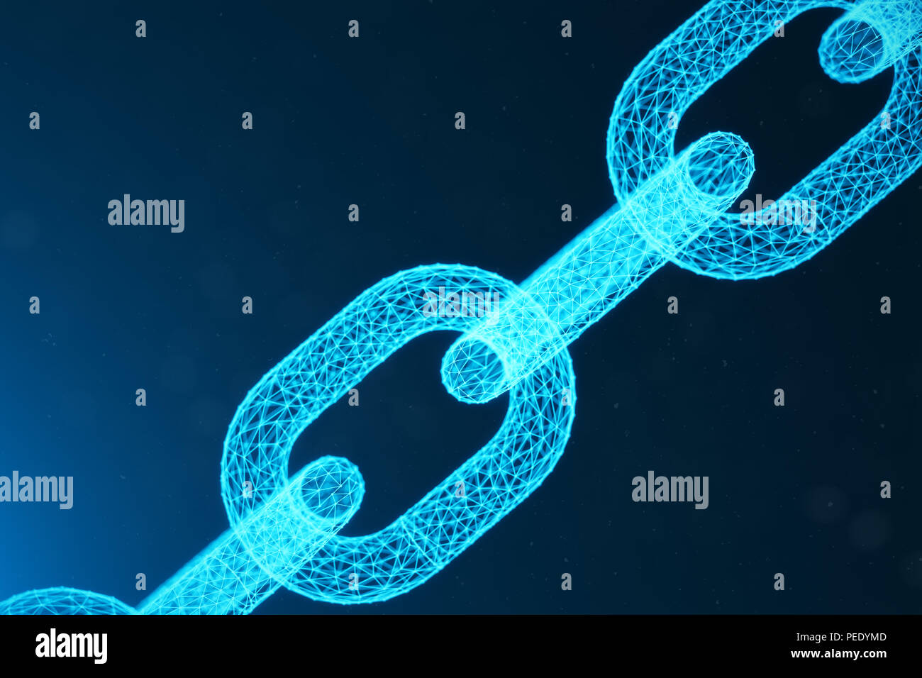 Block chain concept, digital block chain technology. Cryptocurrency ...