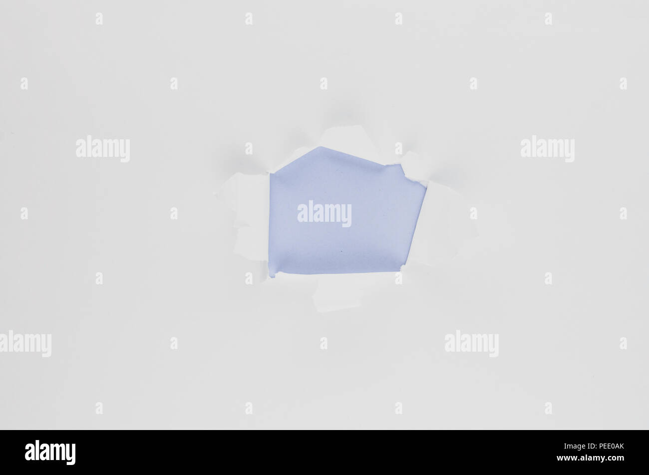 white ripped paper background Stock Photo - Alamy
