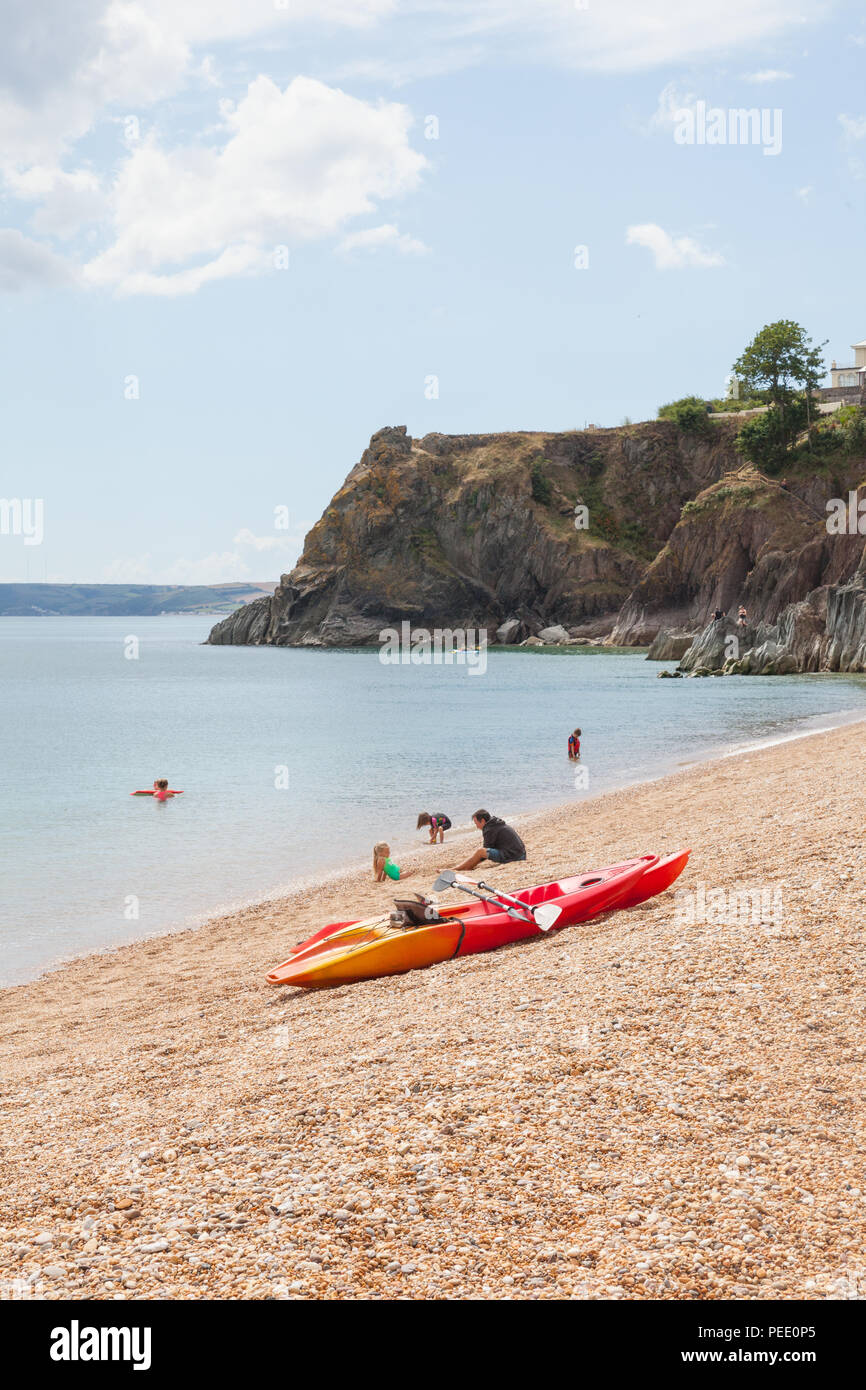 Blackpool Sands, Blackpool, Dartmouth,Devon, England, United Kingdom ...