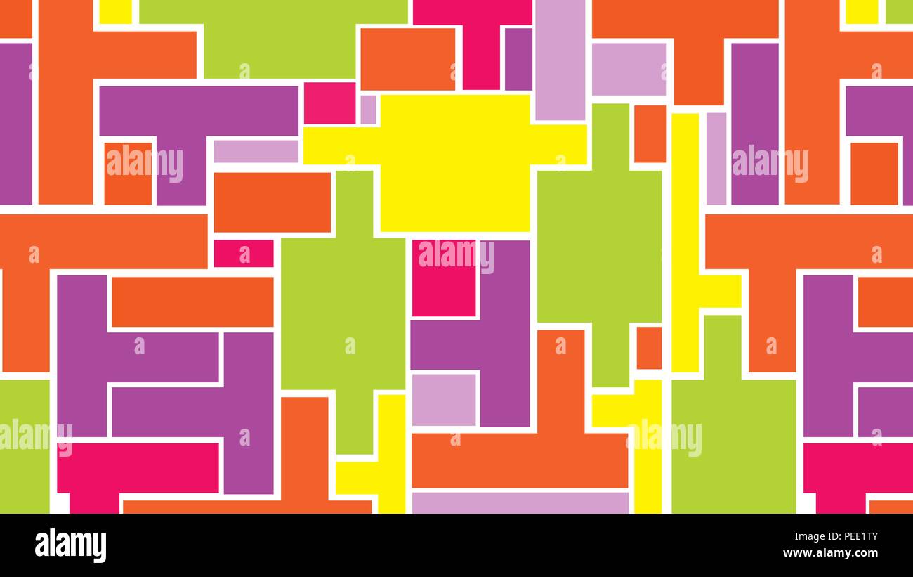 Abstract background from a variety of rectangular shapes Stock Vector ...