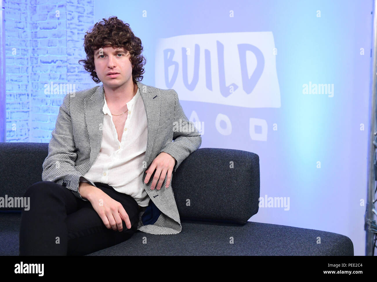 Luke Pritchard taking part in a BUILD event in central London Stock ...