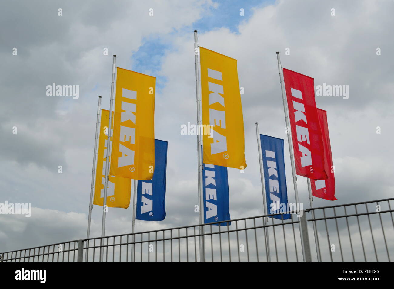 Ikea flags hi-res stock photography and images - Alamy