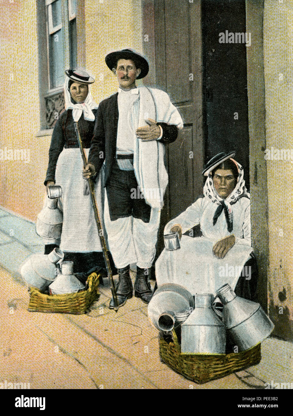 Country people of Tenerife Stock Photo - Alamy