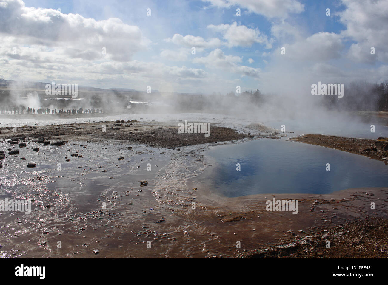 Active geyser activity hi-res stock photography and images - Alamy