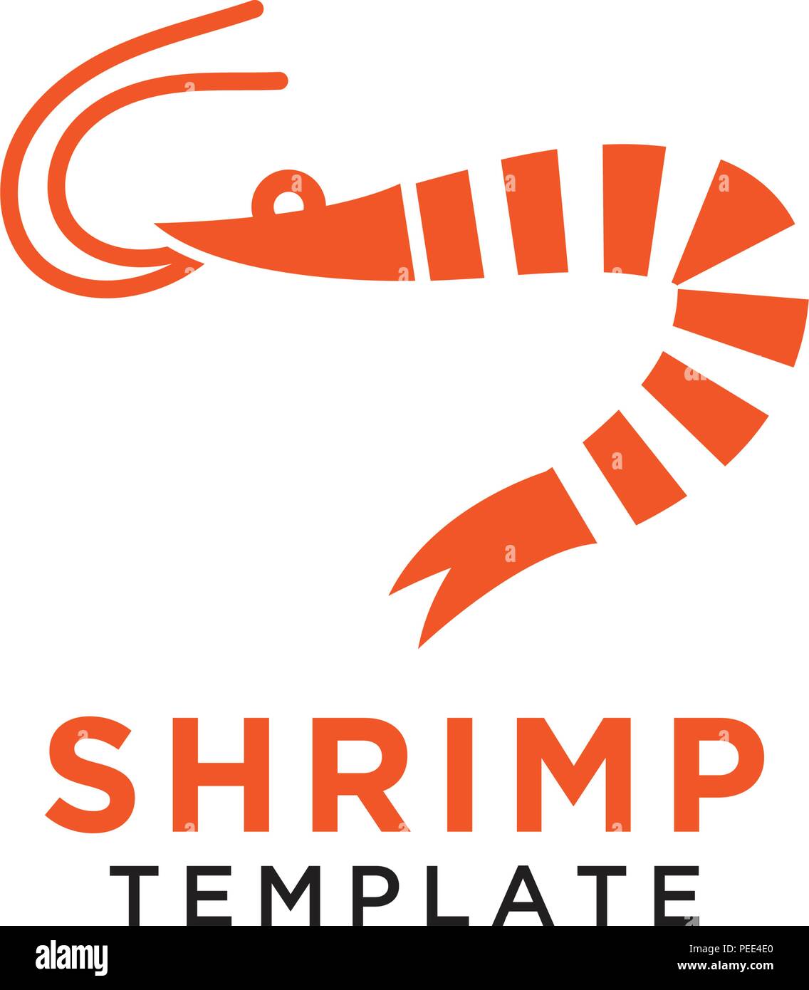 Red Shrimp Stock Vector Images - Alamy
