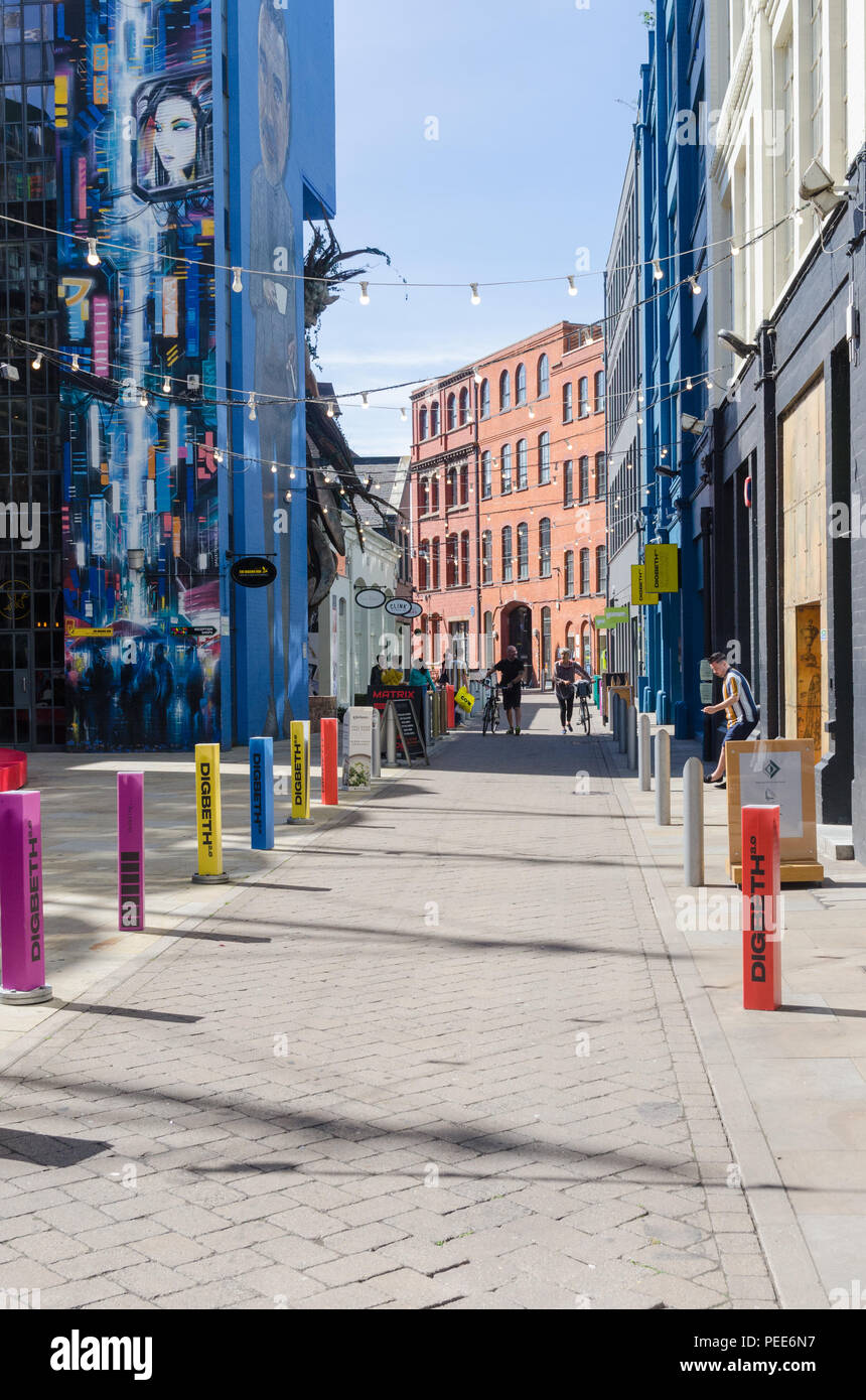 The Custard Factory in Gibb Street, Digbeth, Birmingham which is known ...