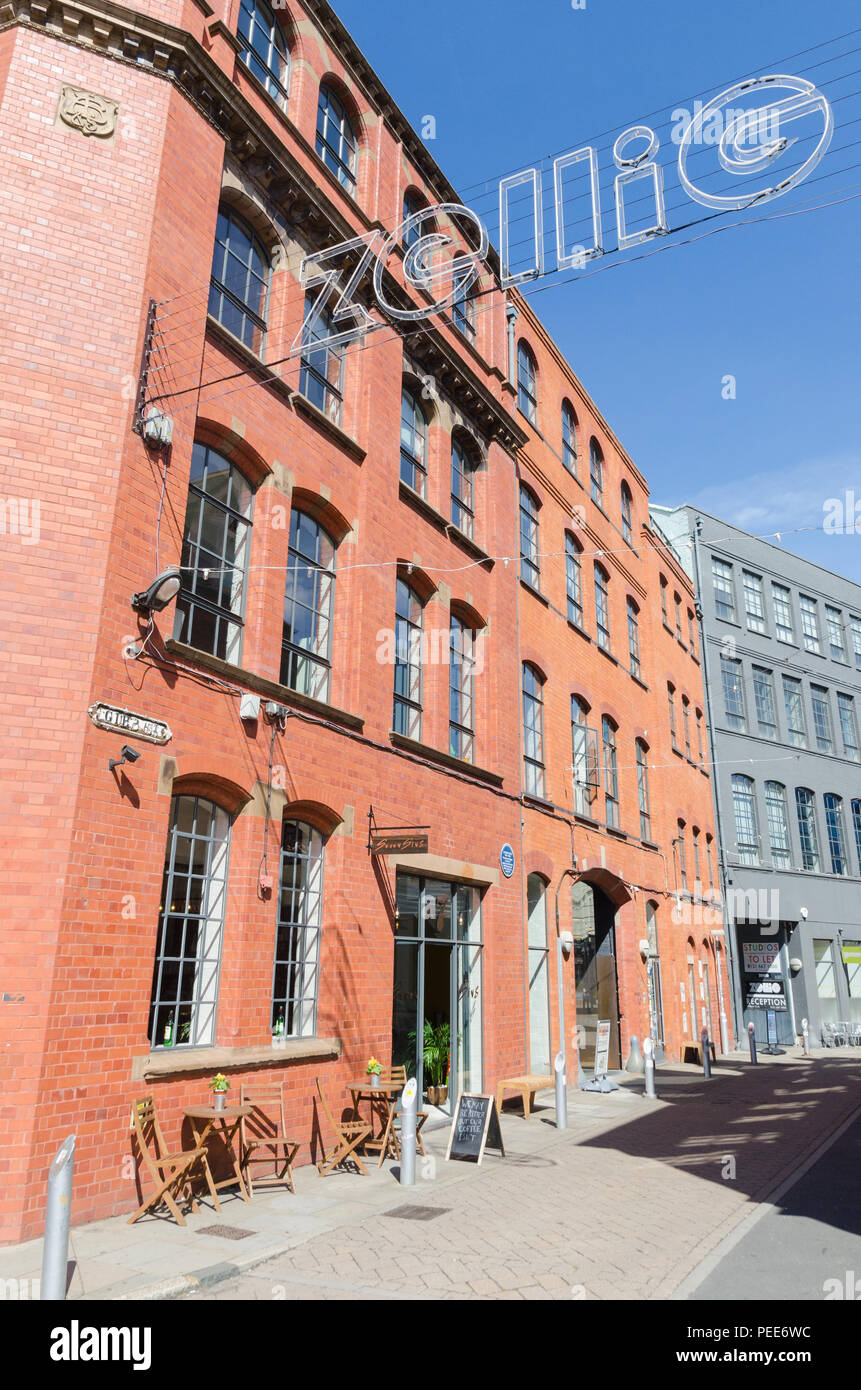The Custard Factory in Gibb Street, Digbeth, Birmingham which is known ...