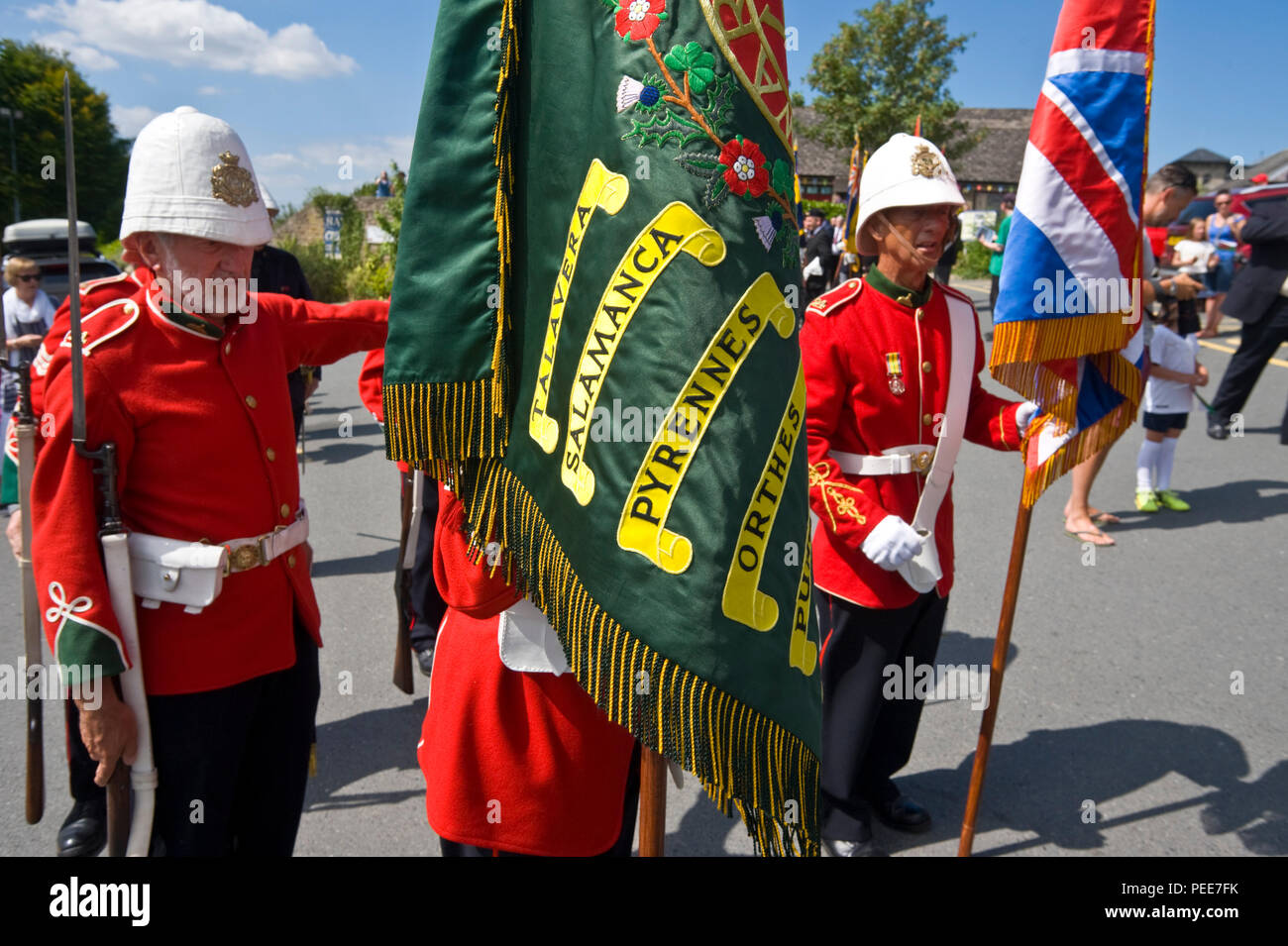 British regimental colours hi-res stock photography and images - Alamy