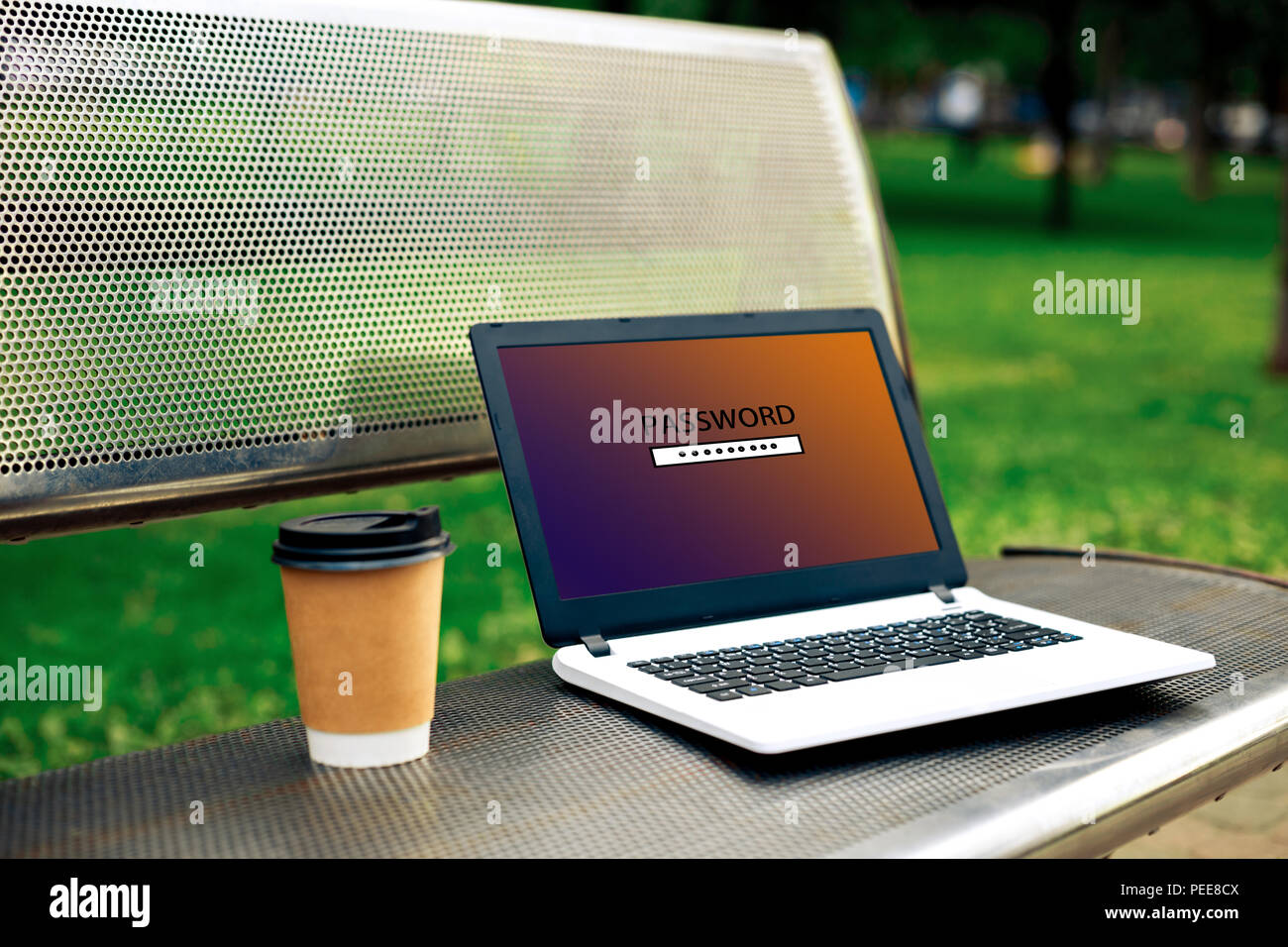 Strong password computer screen hi-res stock photography and images - Alamy