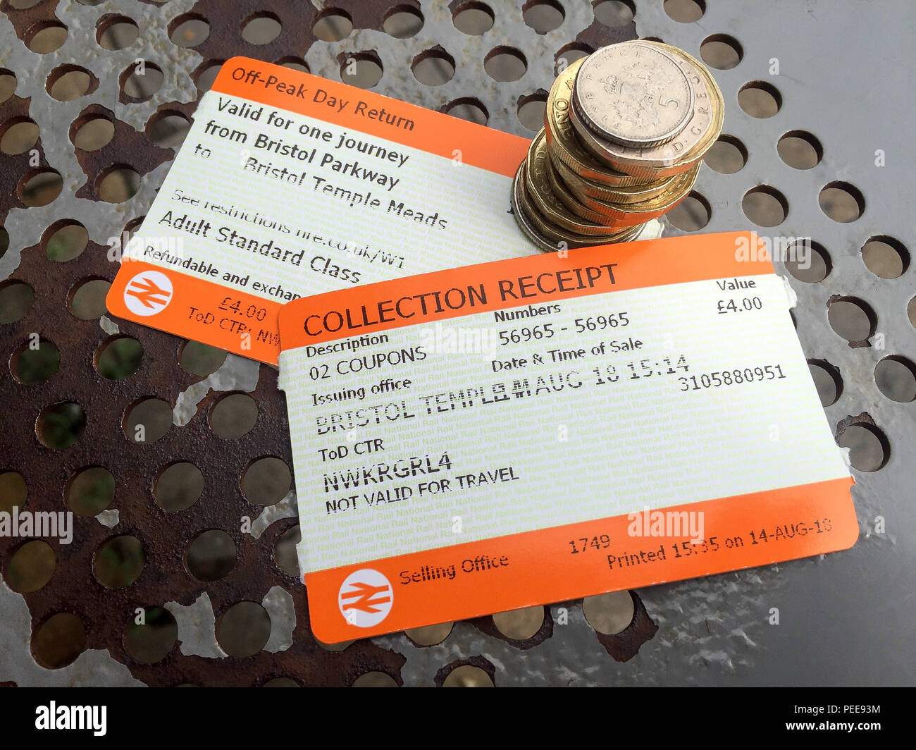 Off Peak Day Return Rail Tickets High Resolution Stock Photography and ...
