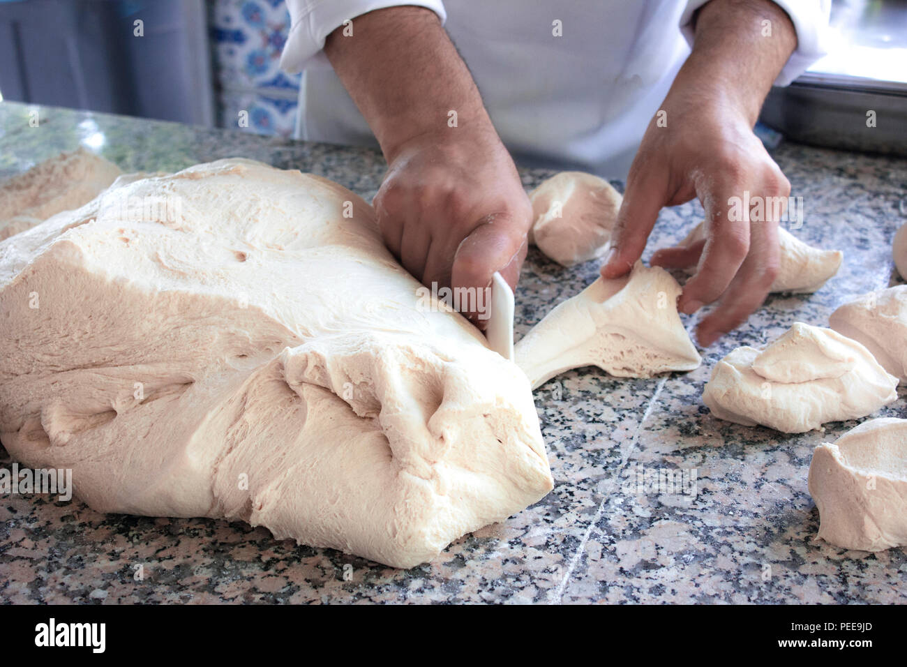 Dough preparation professional chef hi-res stock photography and images ...