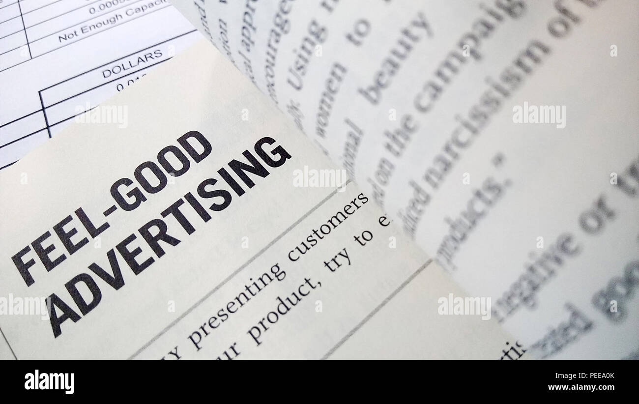 Feel good advertising hi-res stock photography and images - Alamy
