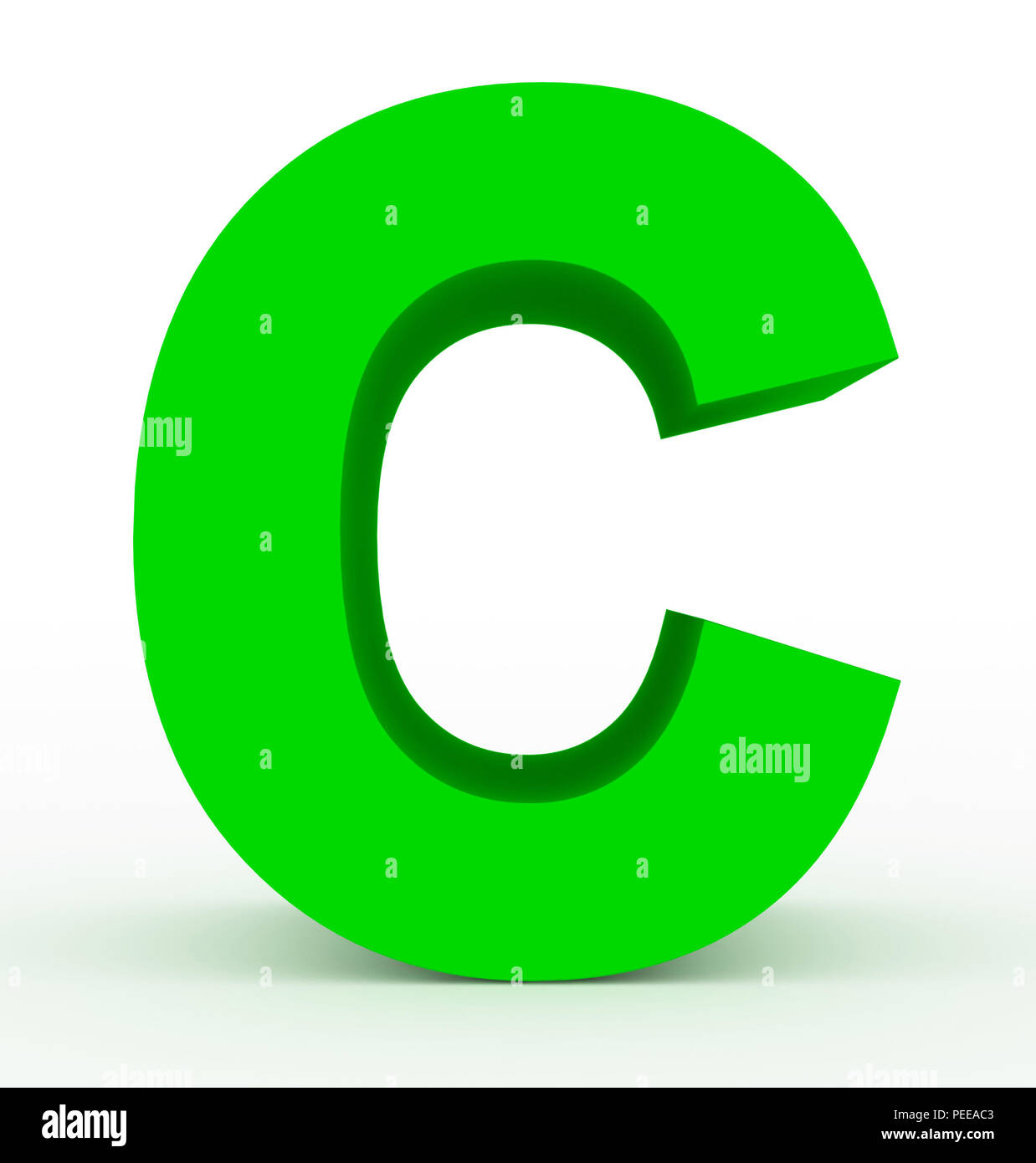 Green Letter C Green Letter C Vectors & Illustrations For Free