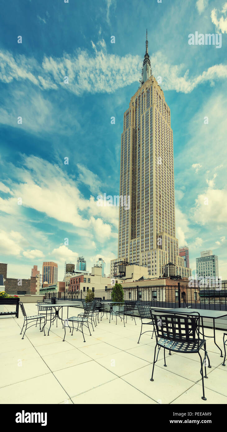 Rooftop building manhattan hi-res stock photography and images - Alamy