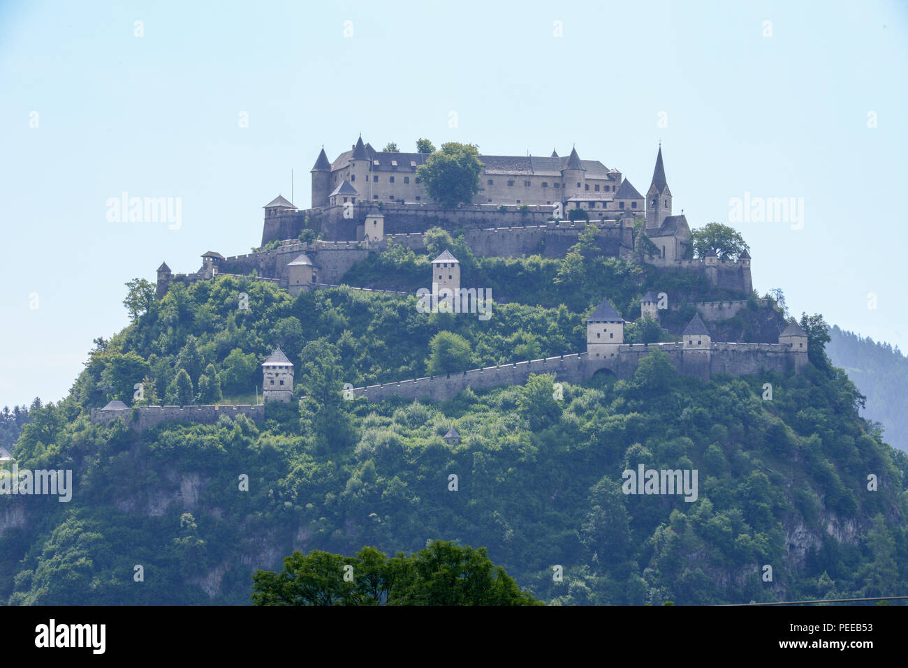 Hochosterwitz Castle is considered to be one of Austria's most ...