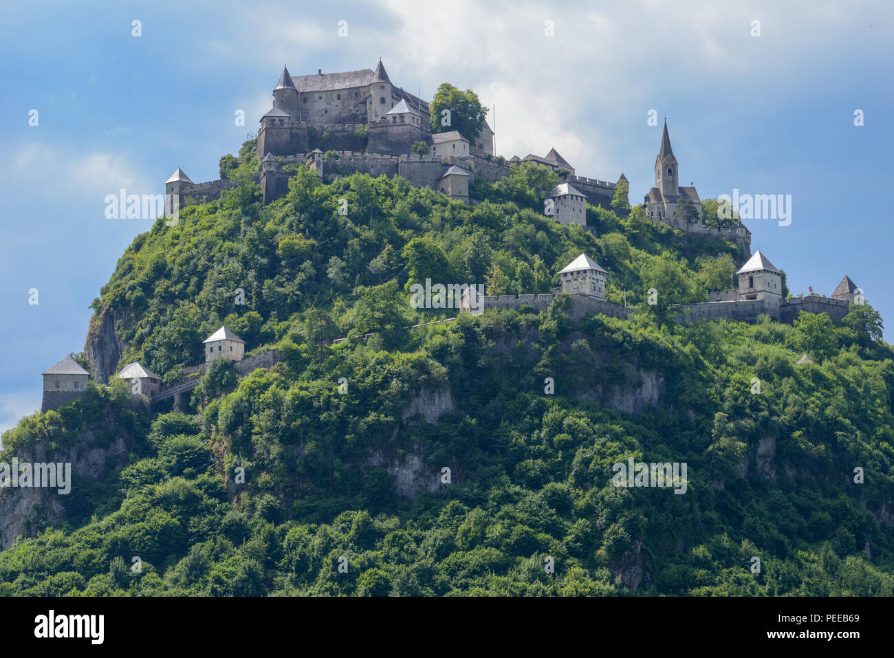Hochosterwitz Castle is considered to be one of Austria's most ...