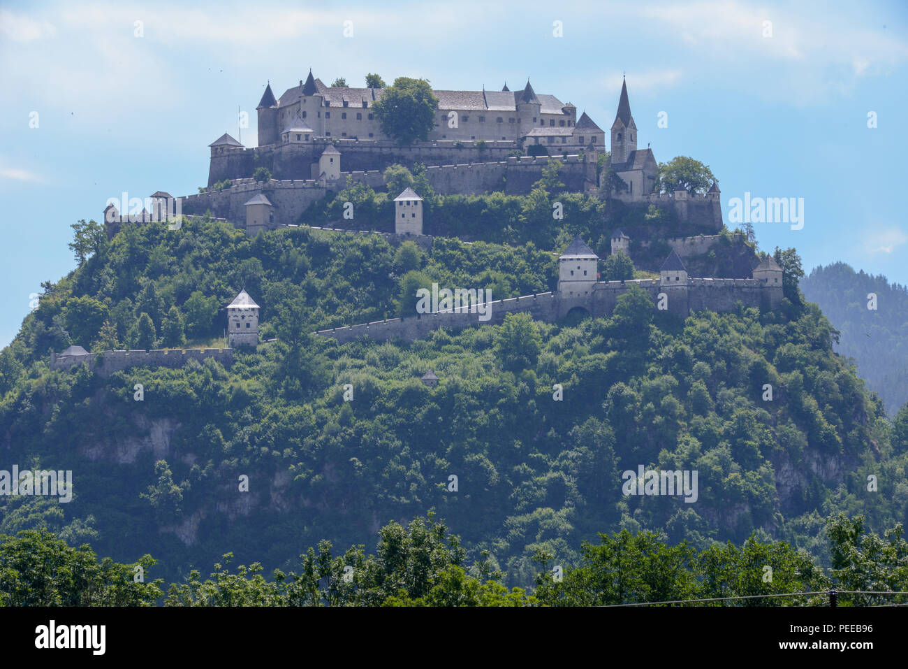 Hochosterwitz Castle is considered to be one of Austria's most ...