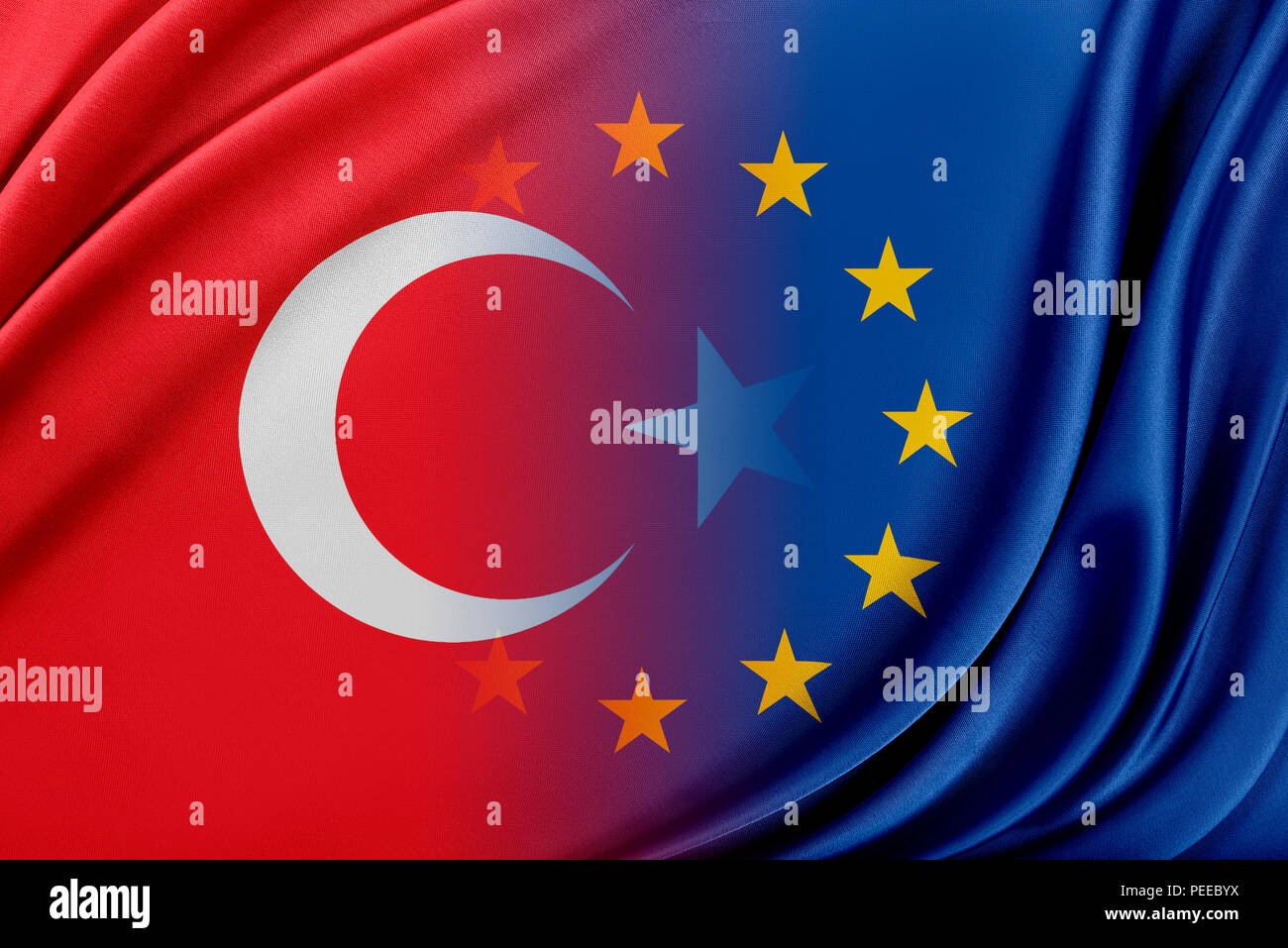 Turkey india flag hi-res stock photography and images - Alamy