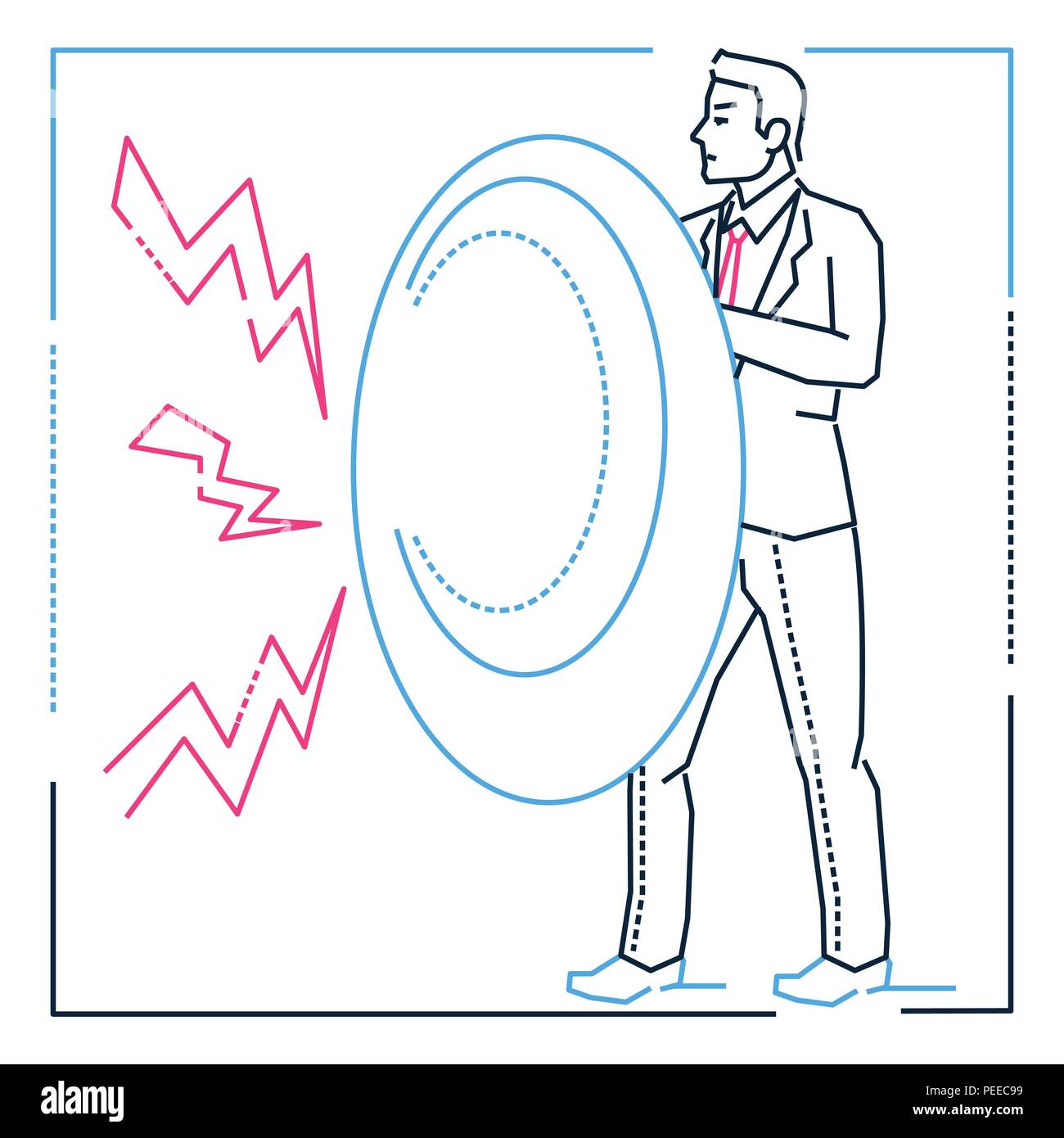 Protect himself Stock Vector Images - Alamy