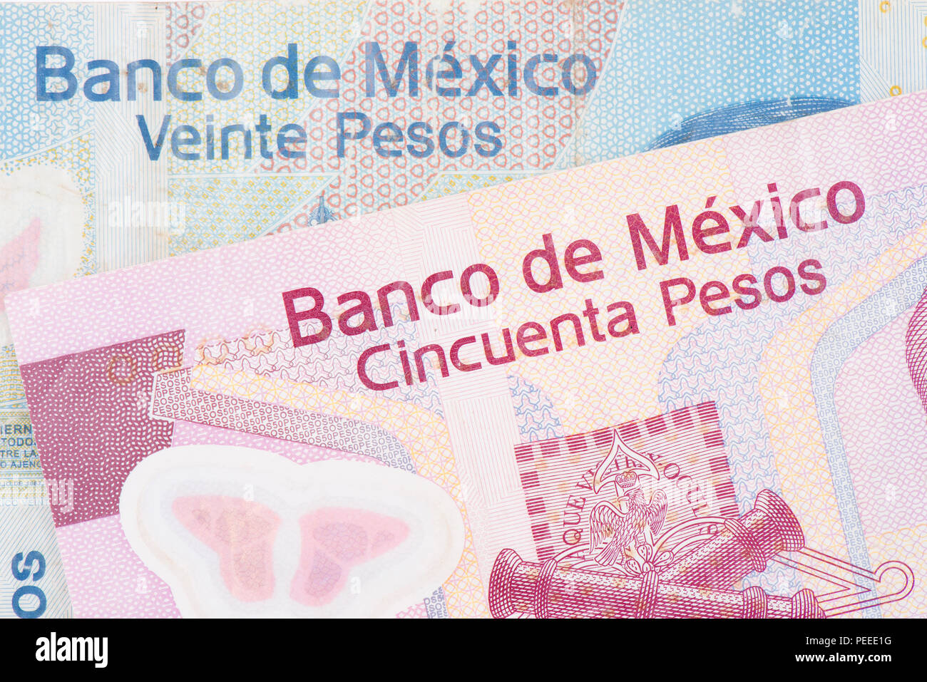 The bank of mexico coins hi-res stock photography and images - Alamy