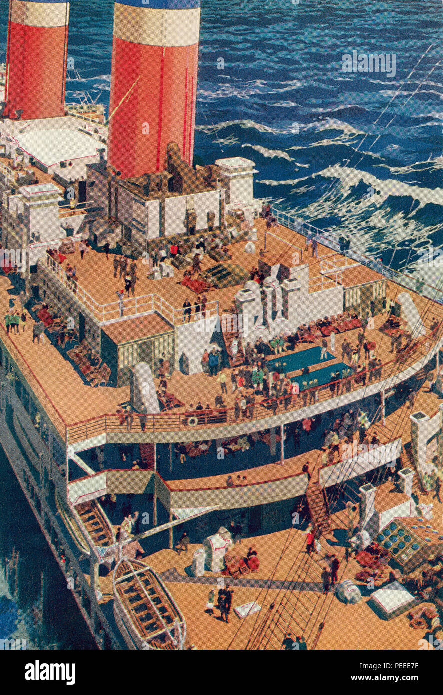 Ocean liner 1920s hi-res stock photography and images - Alamy