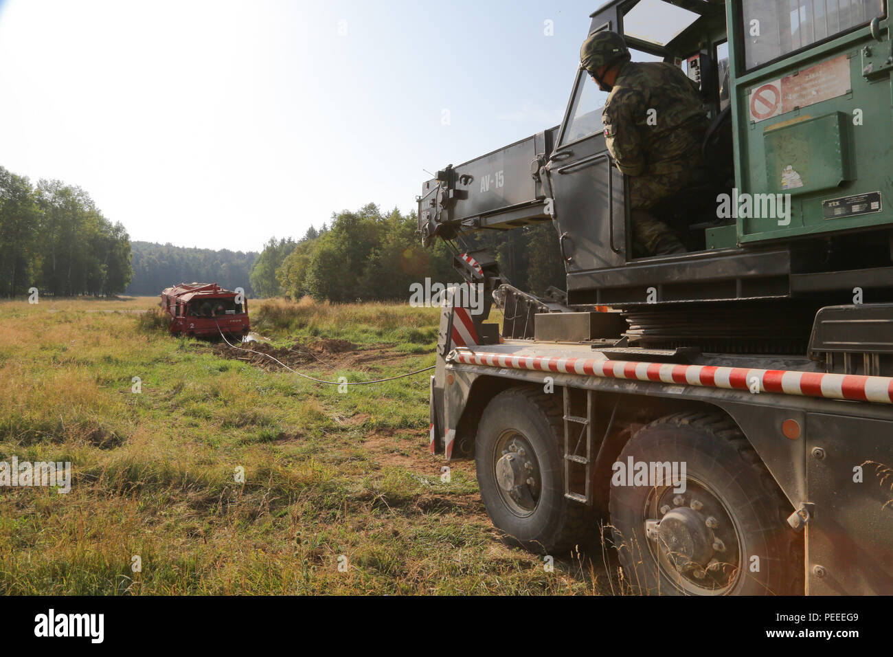 Czech soldiers of the 74th Light Motorized Battalion, 7th Mechanized ...