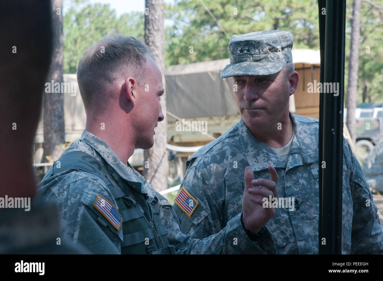 U.S. Army Maj. Gen. Gregory A. Lusk, The adjutant general of the North ...