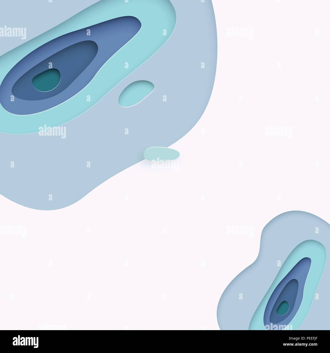 Background with paper cut out shapes. Element for graphic design ...