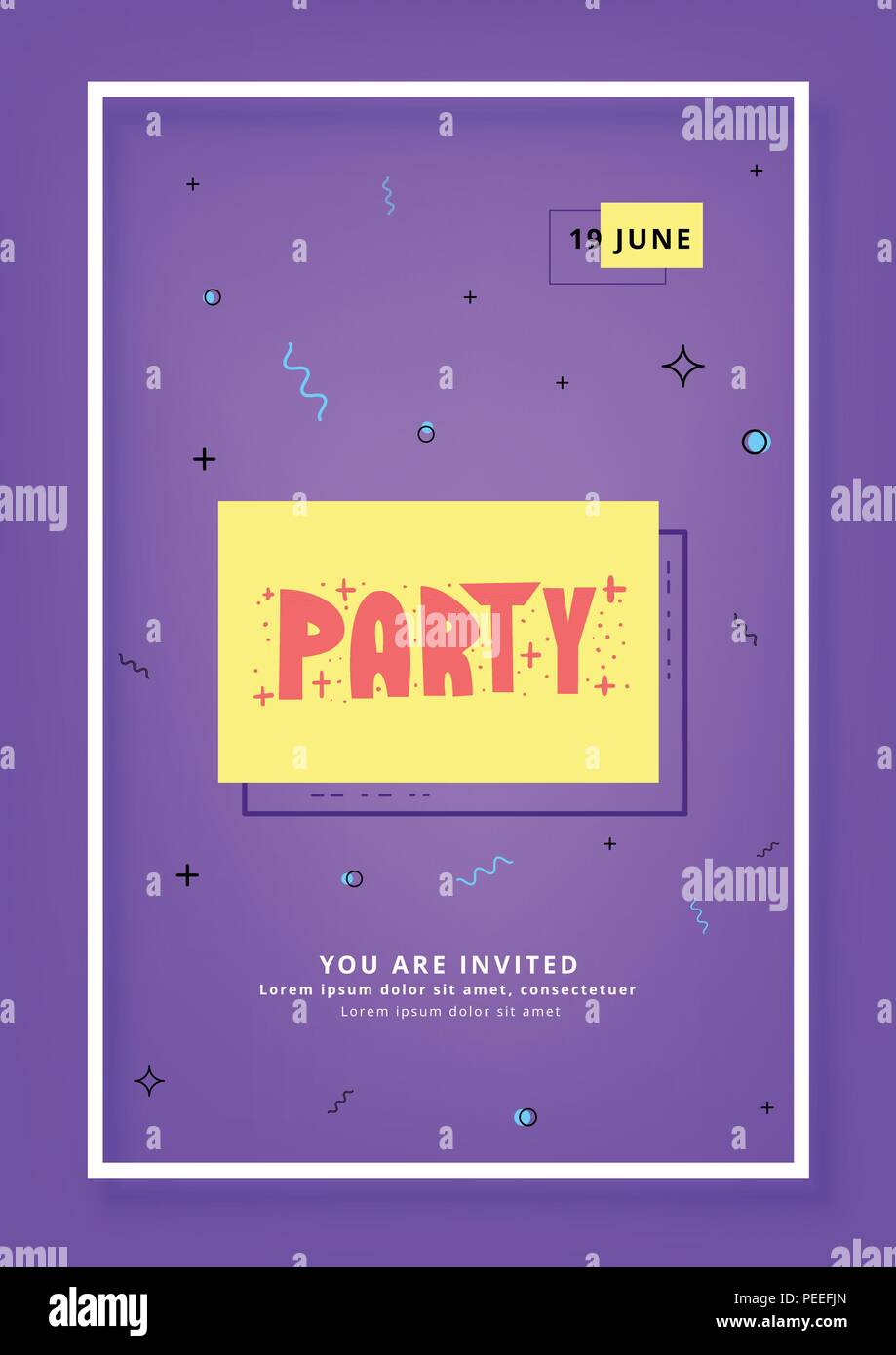 Vertical dance show Stock Vector Images - Alamy