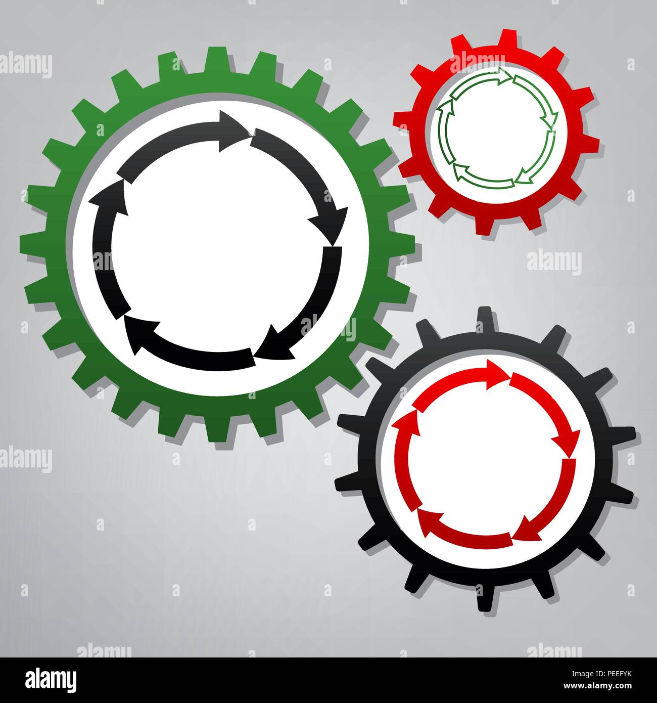 Circular arrows hi-res stock photography and images - Alamy