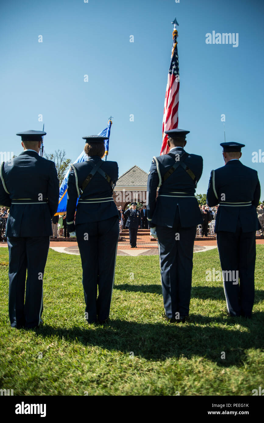 Gen. Mark A. Welsh III, Chief of Staff of the Air Force, salutes the ...